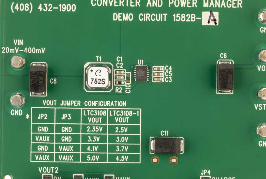 LTC3108 Datasheet and Product Info | Analog Devices