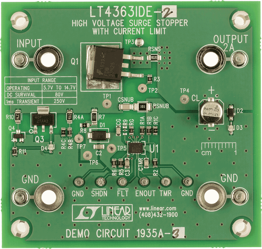 LT4363 Datasheet and Product Info | Analog Devices