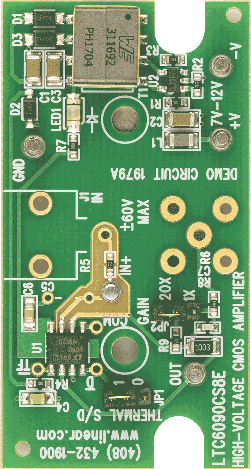 LTC6090 LTC6090-5 Datasheet and Product Info | Analog Devices