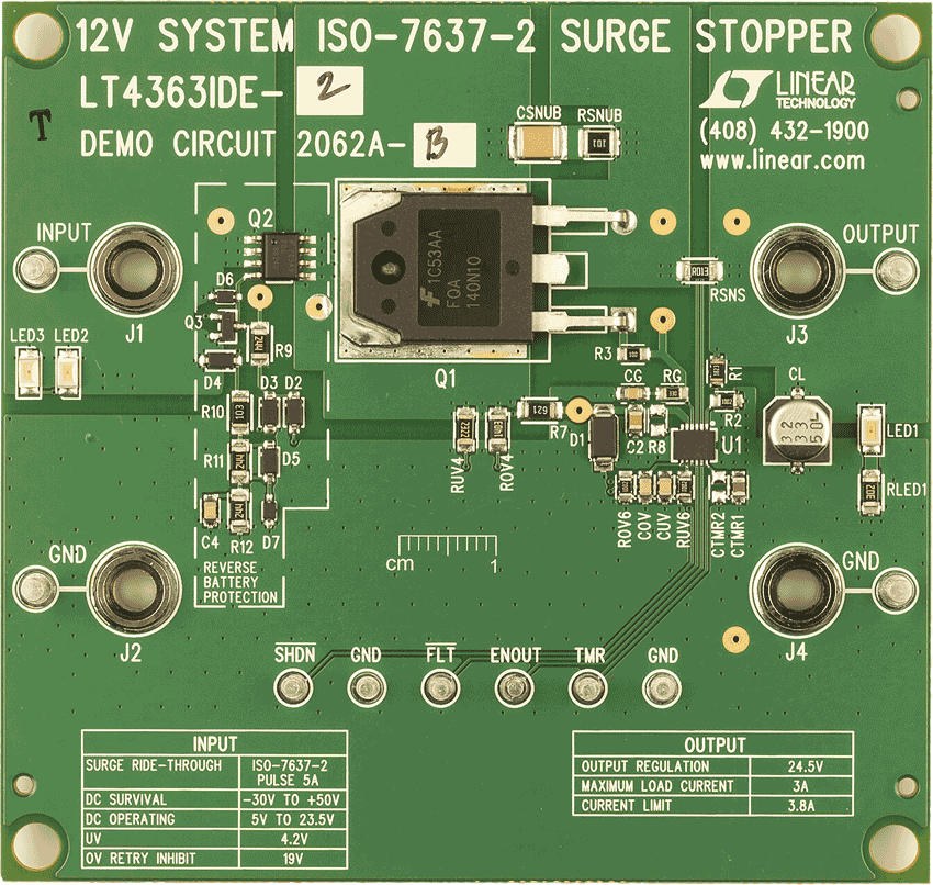 LT4363 数据手册和产品信息 | 亚德诺（ADI）半导体