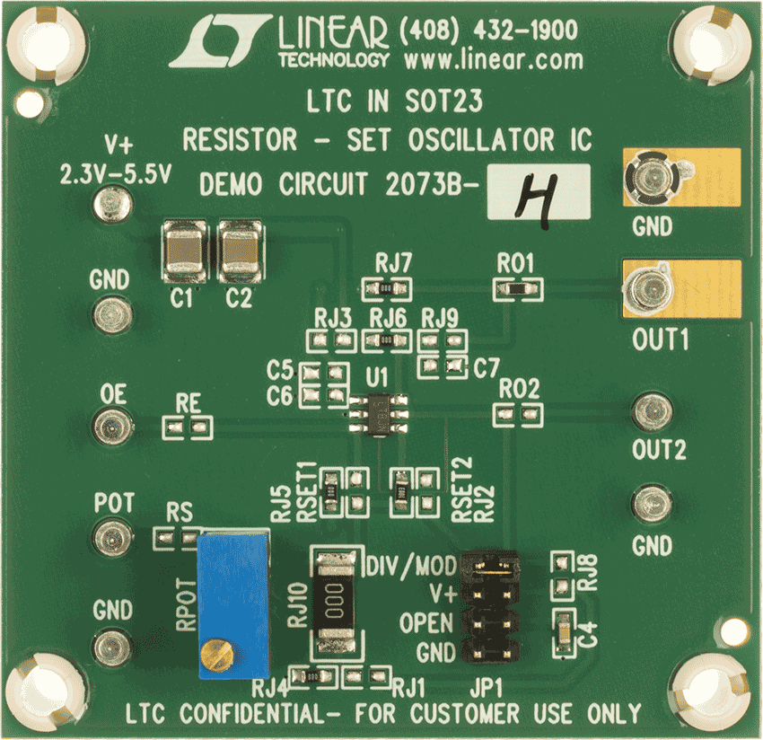 LTC6906 Datasheet and Product Info | Analog Devices