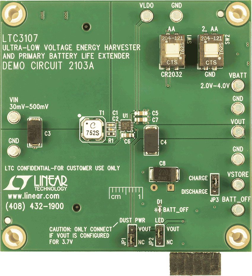 LTC3107 Datasheet and Product Info | Analog Devices