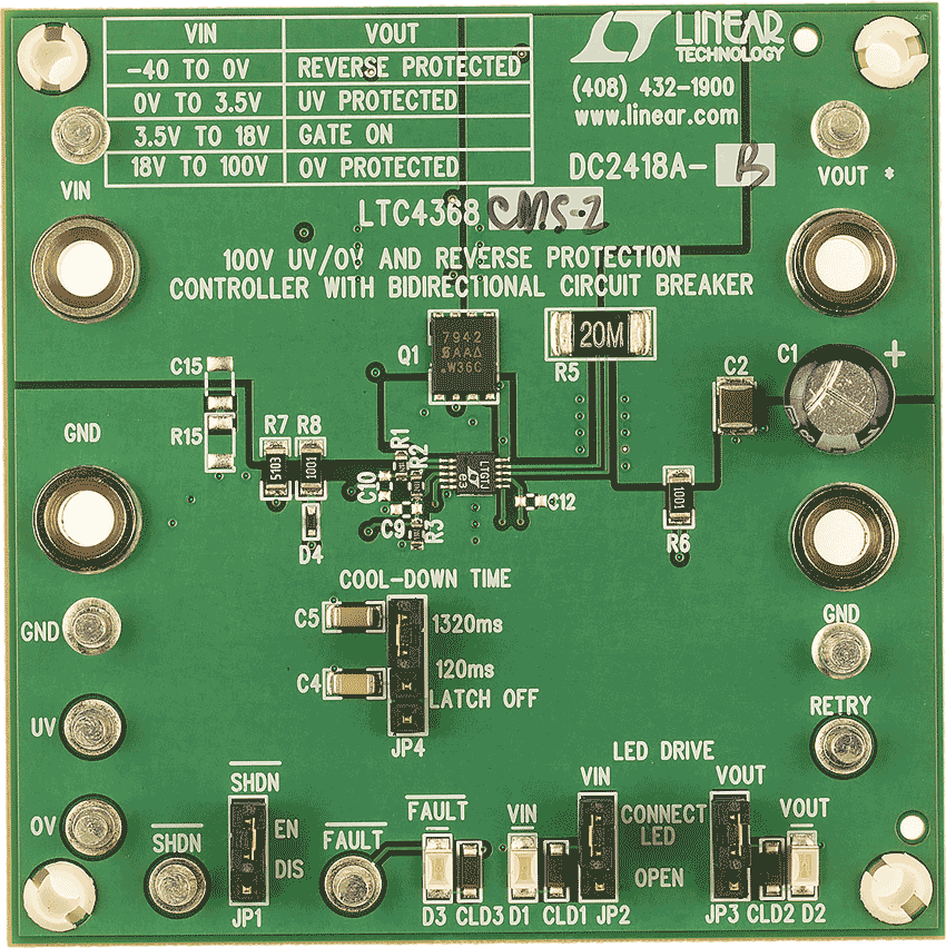 LTC4368 Datasheet and Product Info | Analog Devices