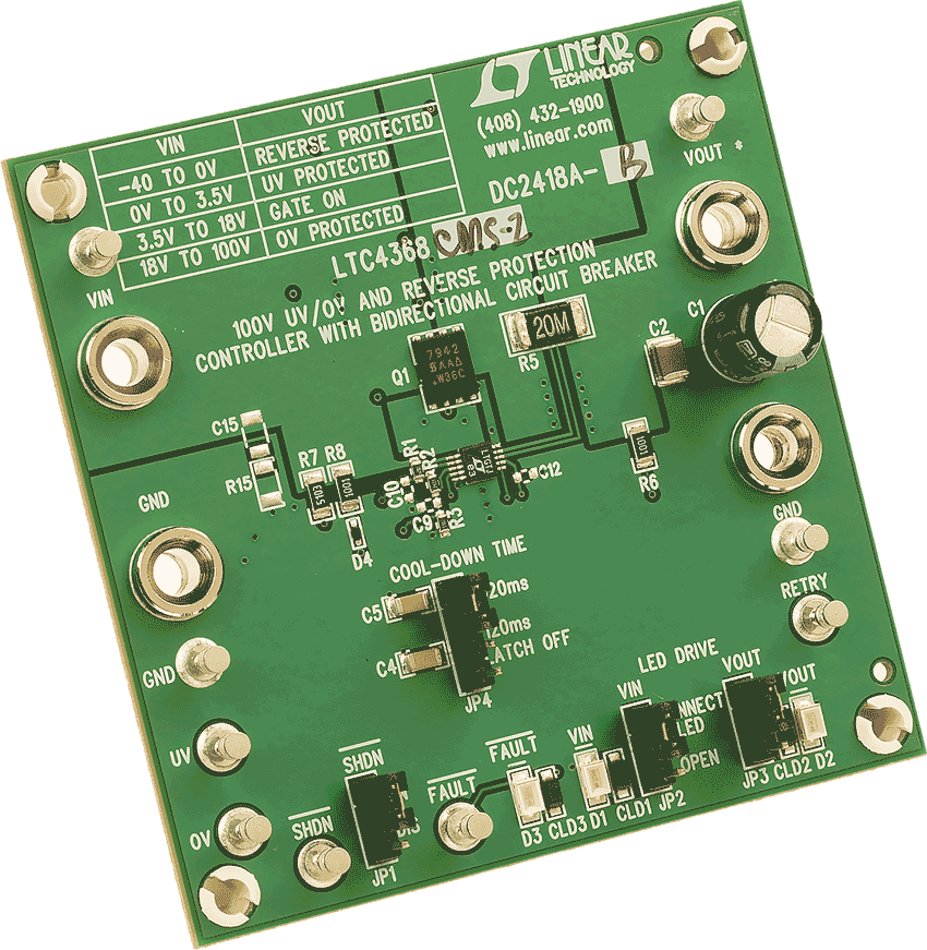 LTC4368 Datasheet and Product Info | Analog Devices