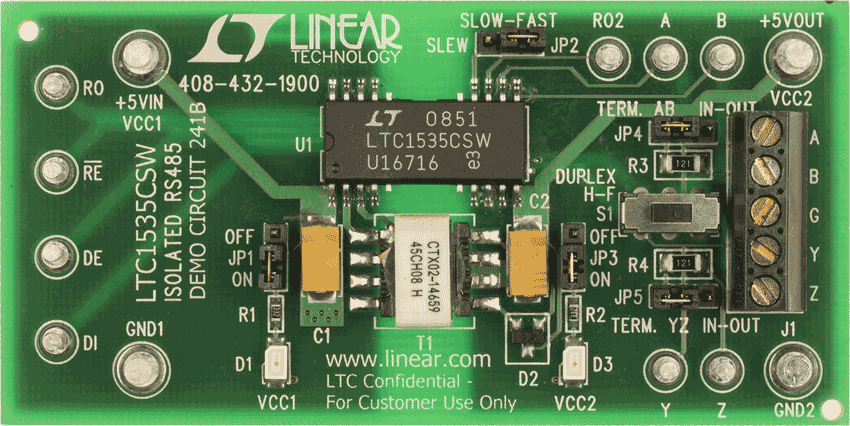 LTC1535 Datasheet and Product Info | Analog Devices