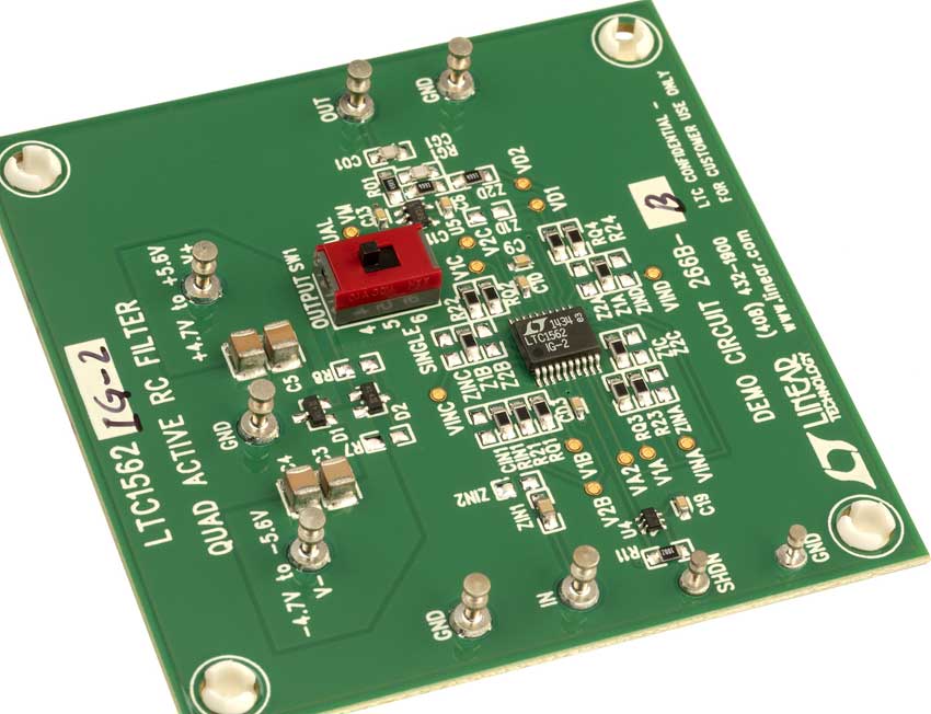 LTC1562 Datasheet and Product Info | Analog Devices