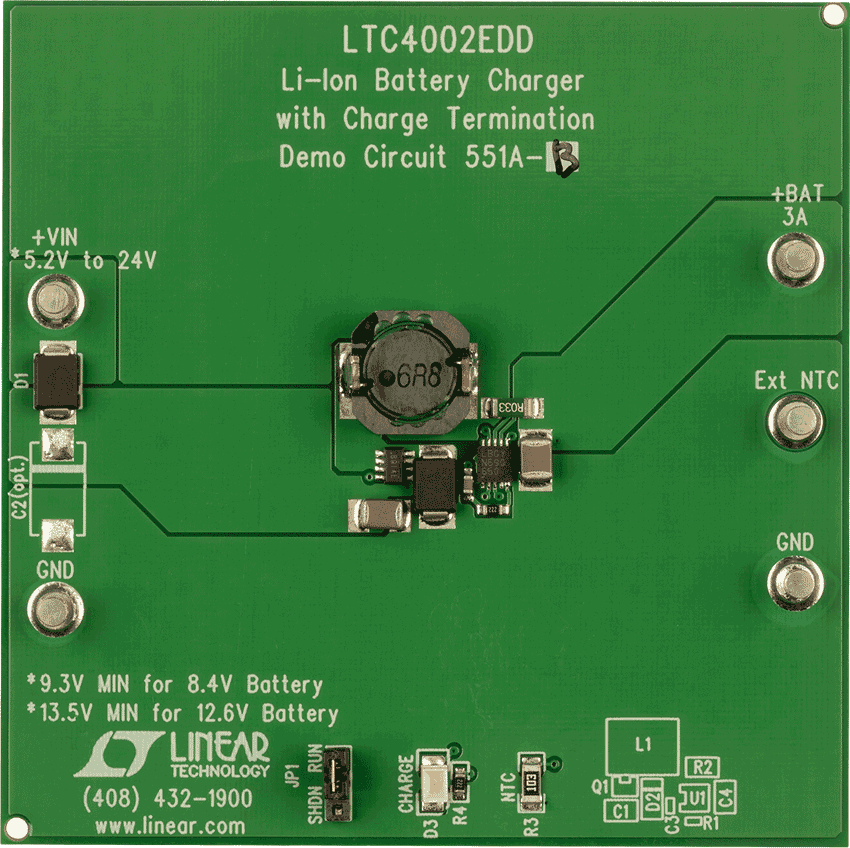 LTC4002 Datasheet and Product Info | Analog Devices