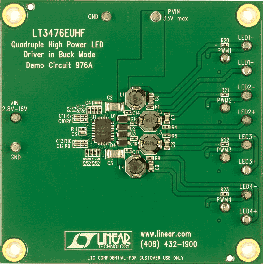 LT3476 | 降压型 LED 驱动器 | 亚德诺（ADI）半导体