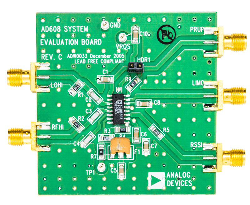 AD608 Datasheet and Product Info | Analog Devices