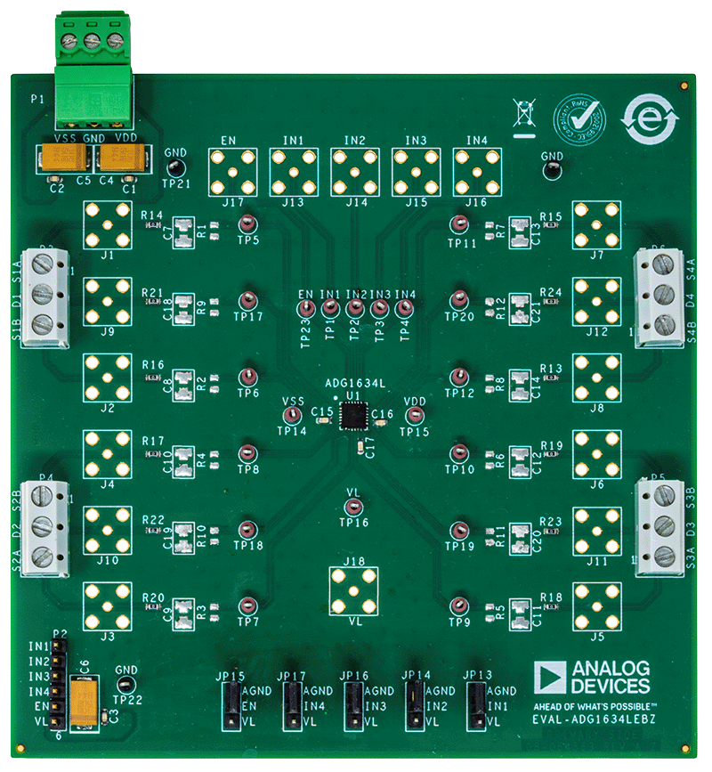 ADG1634L Datasheet and Product Info | Analog Devices