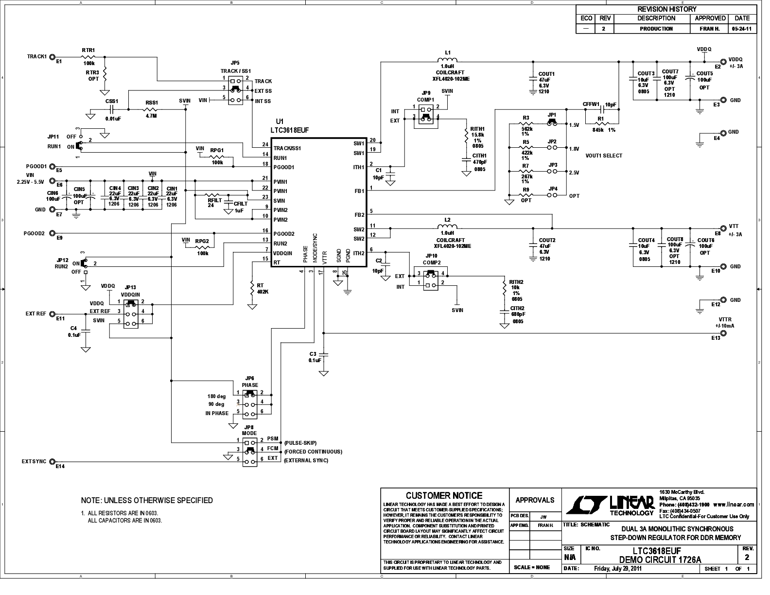 LTC3618 Datasheet and Product Info | Analog Devices