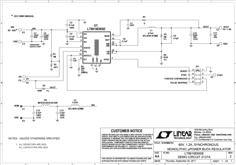 LT8619 LT8619-5 Datasheet and Product Info | Analog Devices