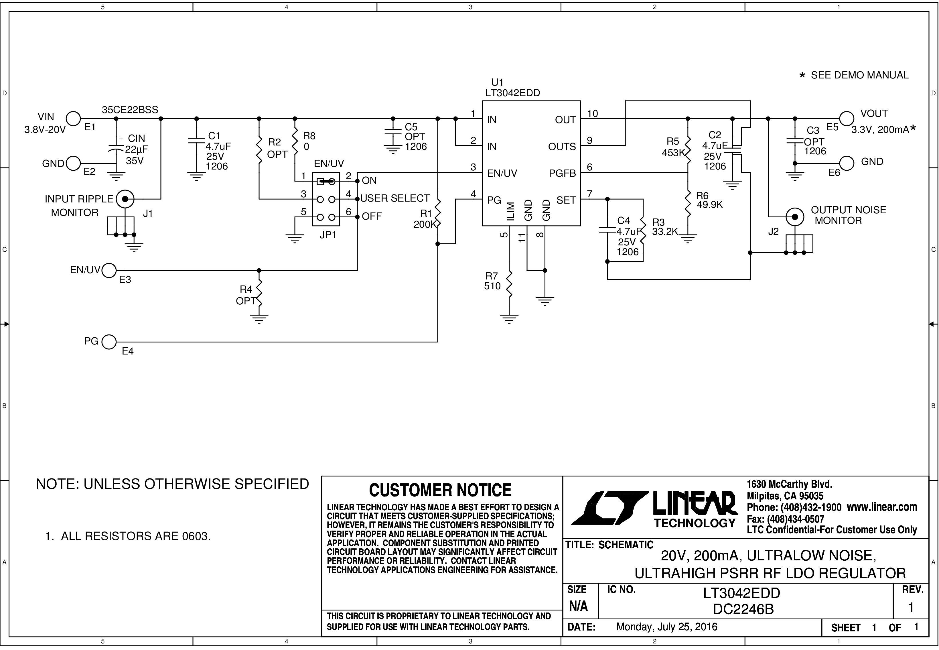 LT3042 Datasheet and Product Info | Analog Devices
