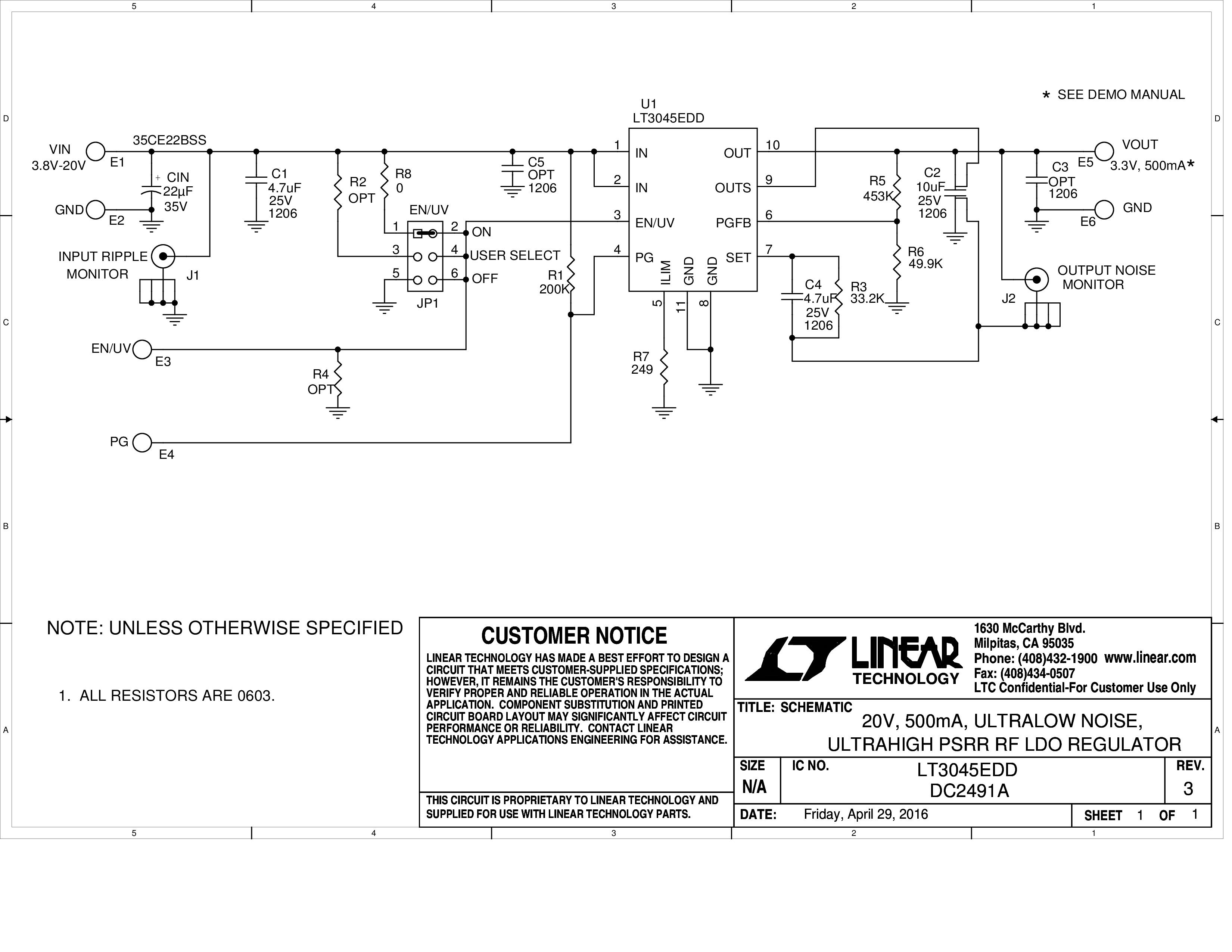 LT3045 | 正线性稳压器 (LDO) | 亚德诺（ADI）半导体