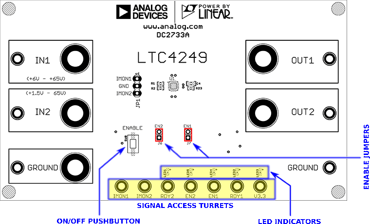 LTC4249 Datasheet and Product Info | Analog Devices