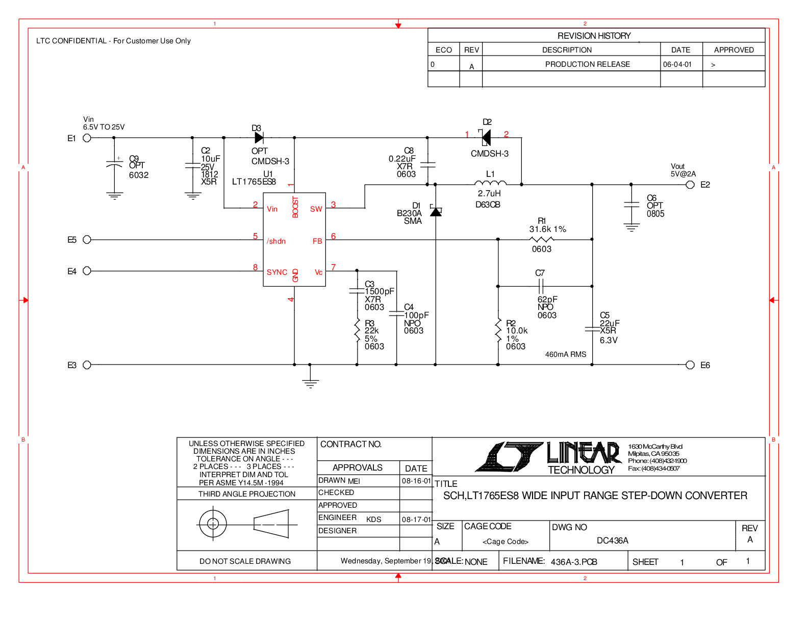 LT1765 Datasheet and Product Info | Analog Devices