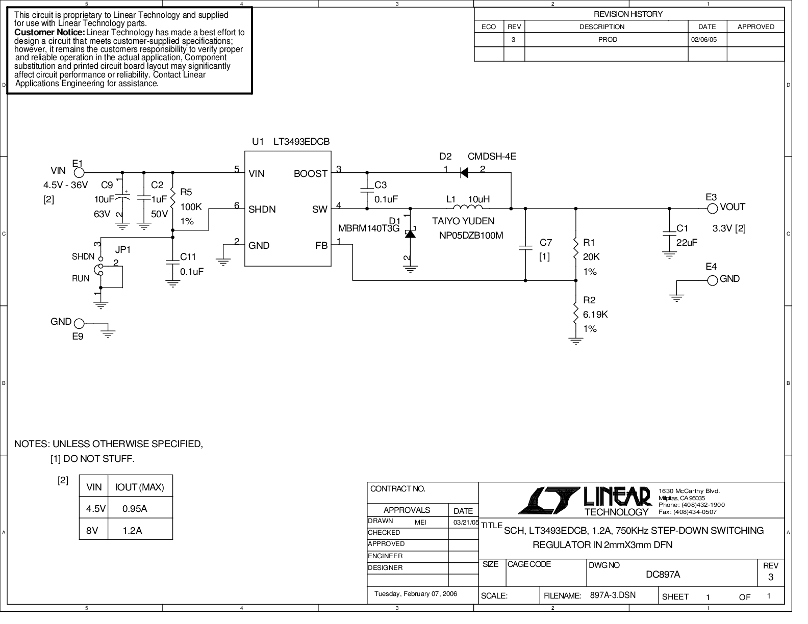 LT3493 Datasheet and Product Info | Analog Devices