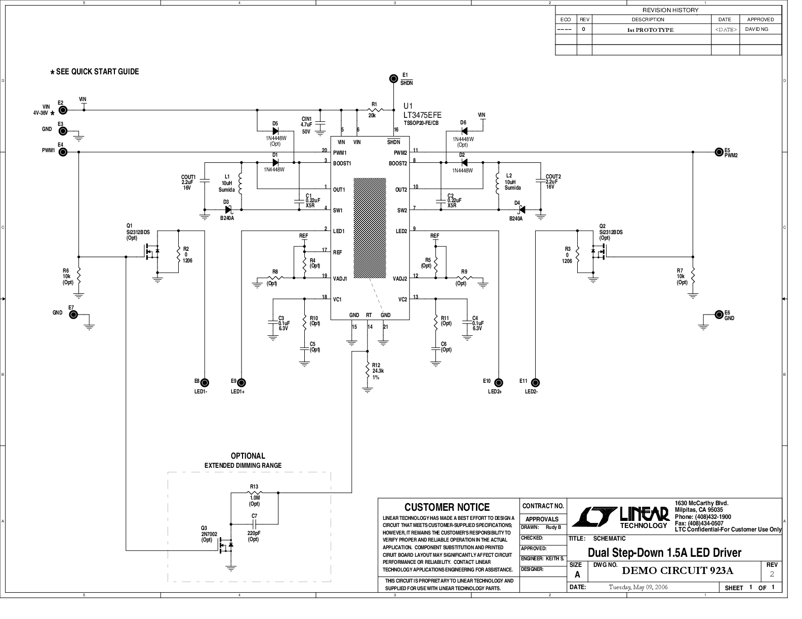LT3475 LT3475-1 Datasheet and Product Info | Analog Devices