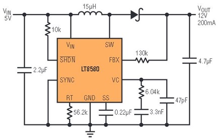 3mm × 3mm Monolithic DC/DC Boost/Inverting Converters with 65V Power ...