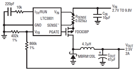 Buck DC/DC Controller Achieves High Efficiency over Four Decades of ...