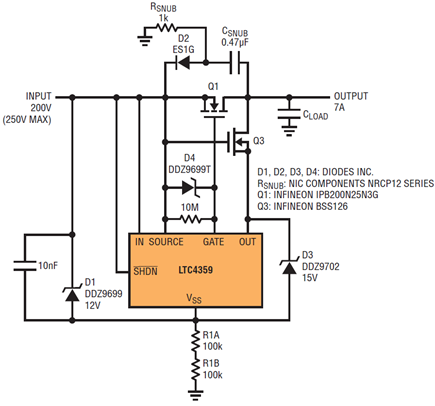 Ideal Diode Combines 200V Busses-Electron-FMUSER FM/TV Broadcast One ...
