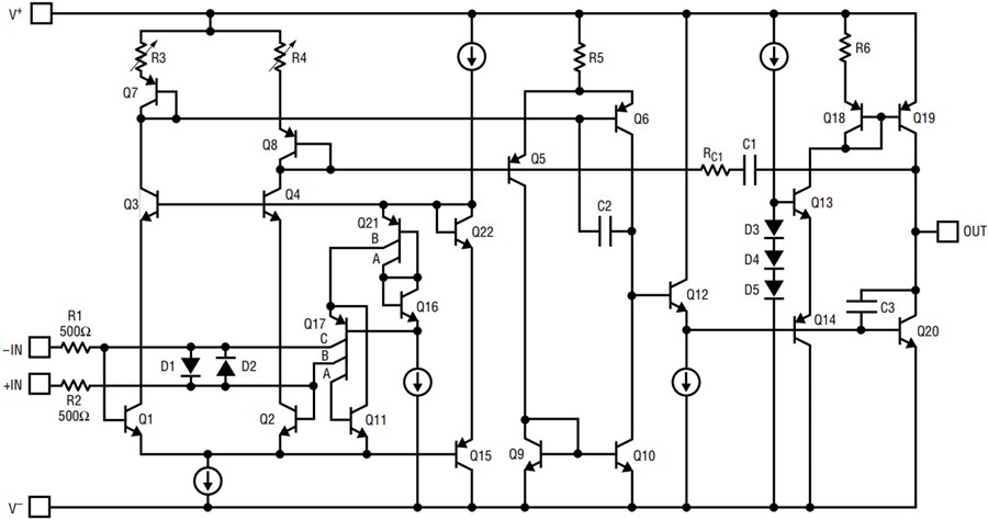 Low Noise, Micropower Precision Op Amp Swings Outputs from Rail to Rail | Analog Devices