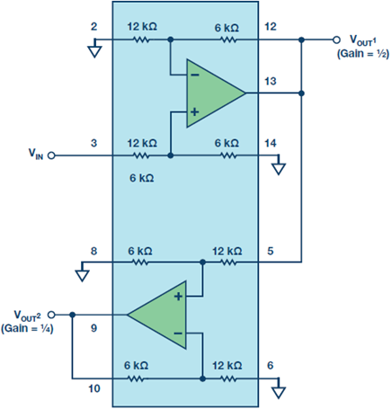 Single IC Gain Block Provides Accurate Gains from ¼ to 6-Electron ...