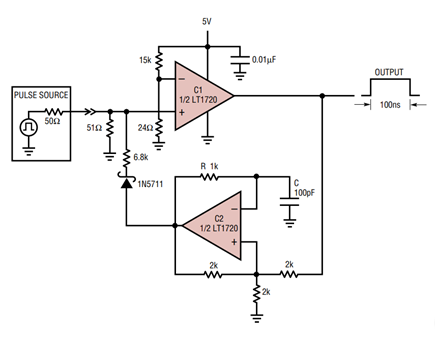 A 4.5ns, 4mA, Single-Supply, Dual Comparator ที่ปรับให้เหมาะสมสำหรับ 3V ...