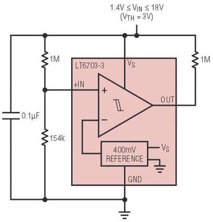 Tiny Comparator Fits Anywhere You Need Micropower Control Functions ...