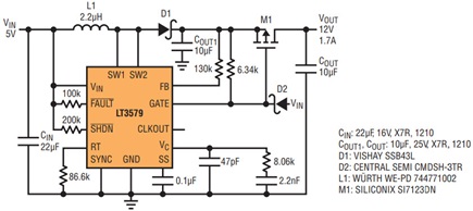 Two High Power Monolithic Switching Regulators Include Integrated 6A ...