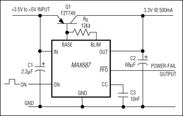 MAX687 Datasheet and Product Info | Analog Devices
