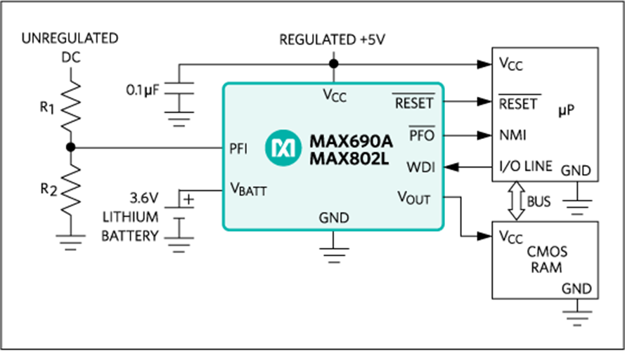 MAX690A Datasheet and Product Info | Analog Devices