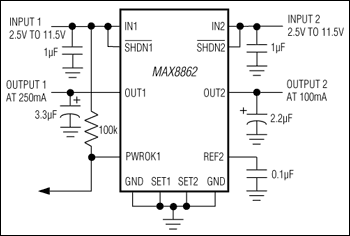 MAX8862T Datasheet and Product Info | Analog Devices