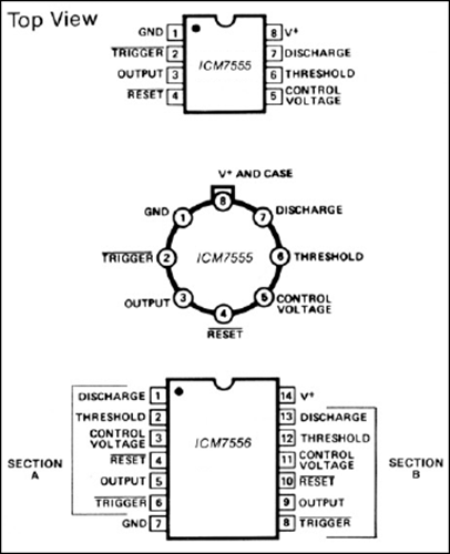 ICM7555 数据手册和产品信息 | 亚德诺（ADI）半导体