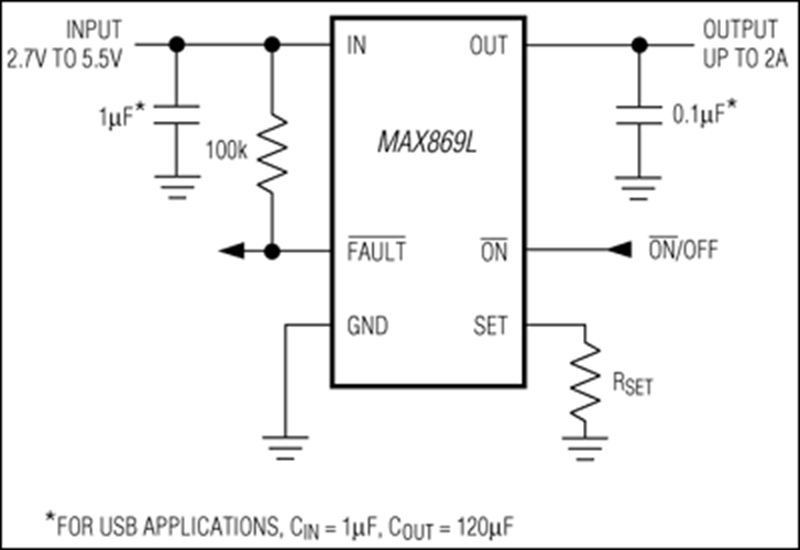 MAX869L Datasheet and Product Info | Analog Devices