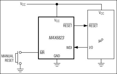 MAX6822 Low-Voltage SOT23 µP Supervisors with Manual Reset and Watchdog ...