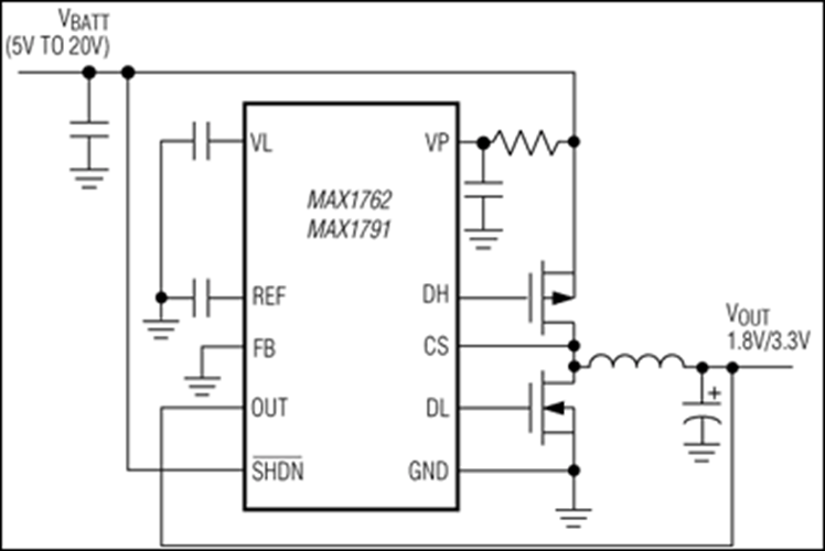 MAX1791 Datasheet and Product Info | Analog Devices