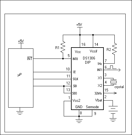 DS1306 Datasheet and Product Info | Analog Devices