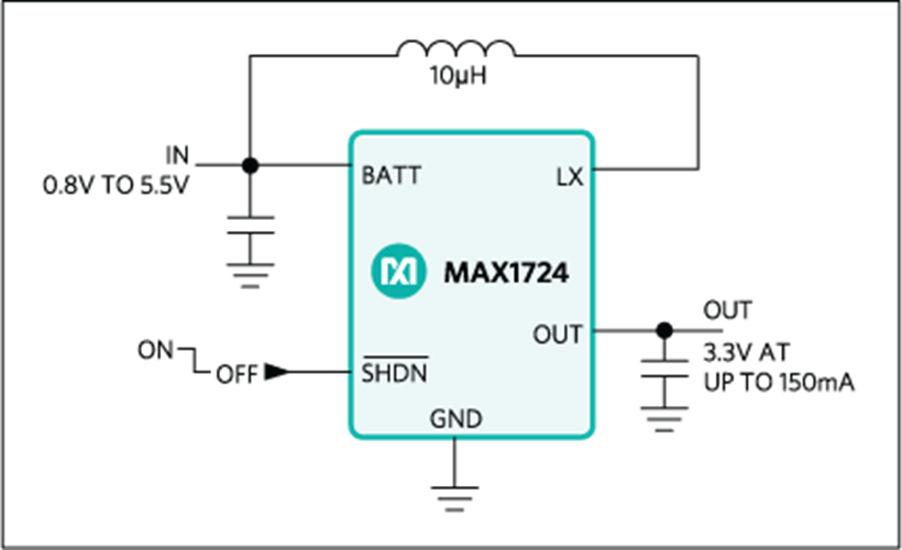 MAX1723 Datasheet and Product Info | Analog Devices
