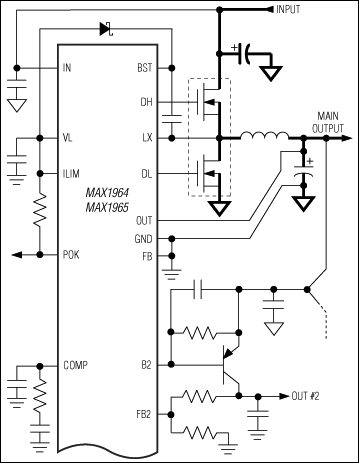 MAX1965 Tracking/Sequencing Triple/Quintuple Power-Supply Controllers | Analog Devices