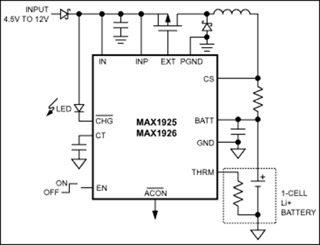 MAX1925 Datasheet and Product Info | Analog Devices