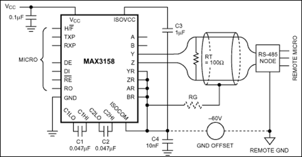 MAX3158 Datasheet and Product Info | Analog Devices