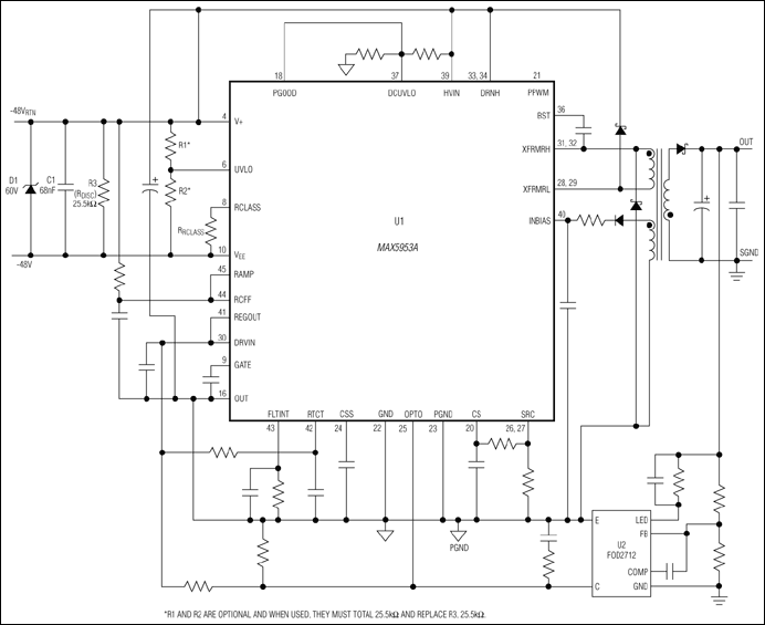MAX5953 Datasheet and Product Info | Analog Devices