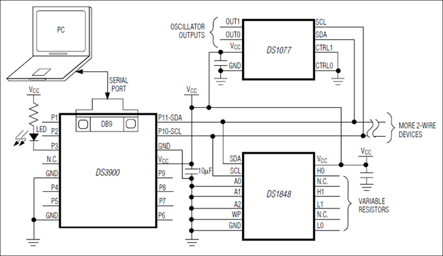 DS3900 Datasheet and Product Info | Analog Devices