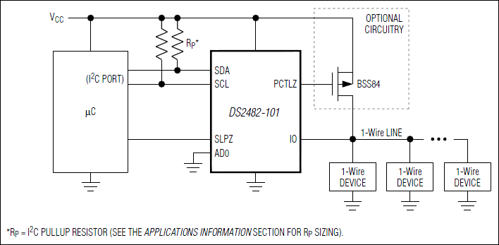 DS2482-101 Datasheet and Product Info | Analog Devices