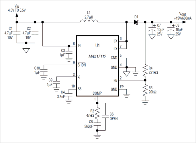 MAX17112 数据手册和产品信息 | 亚德诺（ADI）半导体