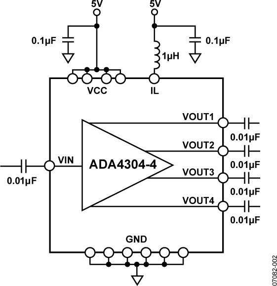 ADA4304-4 Datasheet and Product Info | Analog Devices
