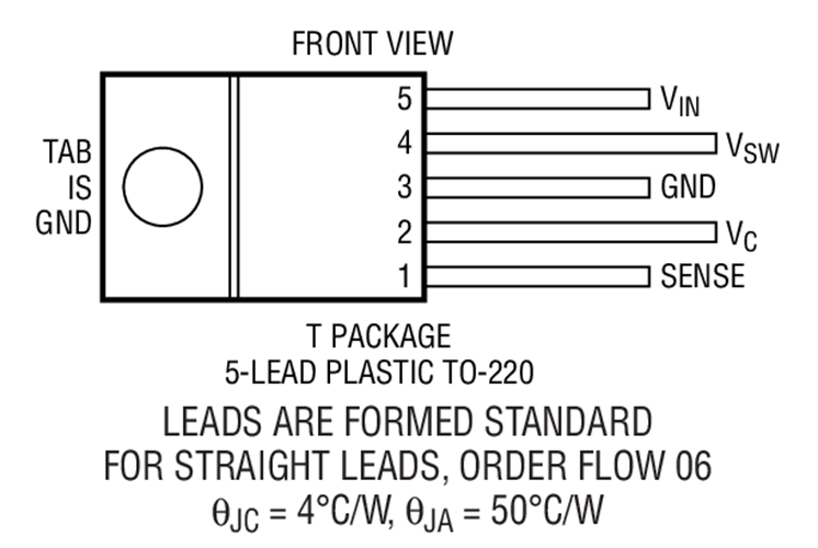 LT1076-5 Datasheet and Product Info | Analog Devices