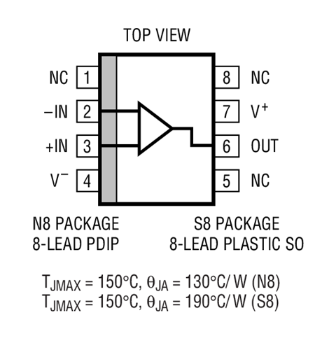 LT1494 Datasheet and Product Info | Analog Devices