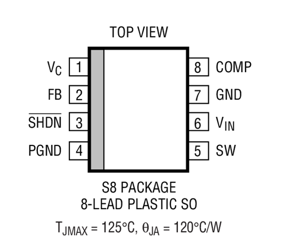 LT1610 Datasheet and Product Info | Analog Devices